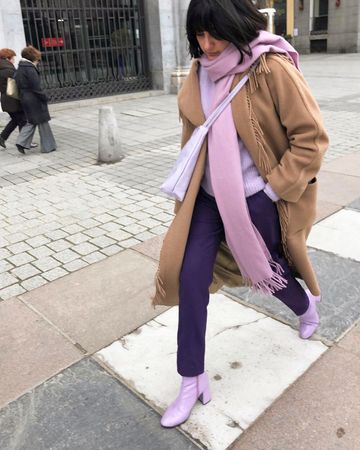7 Outfits Featuring Colorful Ankle Boots | Who What Wear