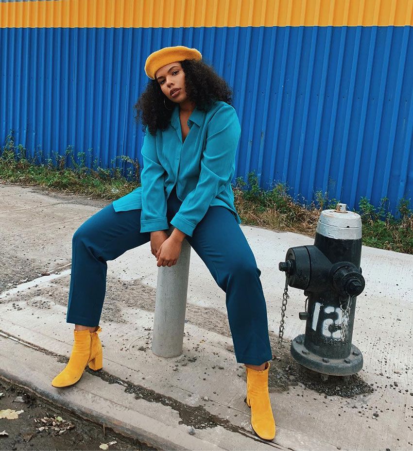 7 Outfits Featuring Colorful Ankle Boots | Who What Wear