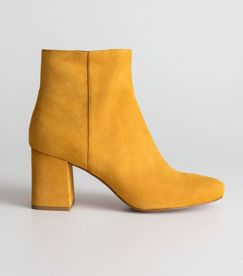 7 Outfits Featuring Colorful Ankle Boots | Who What Wear
