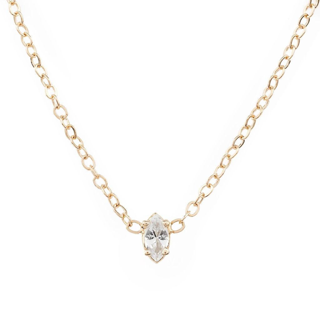 23 Floating Diamond Necklaces for Every Occasion | Who What Wear