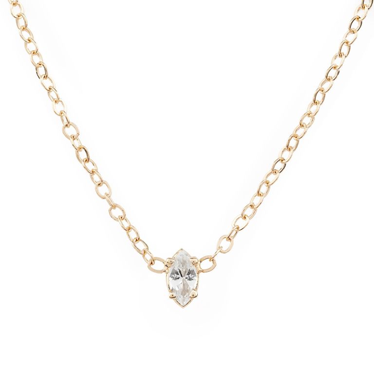 23 Floating Diamond Necklaces for Every Occasion | Who What Wear