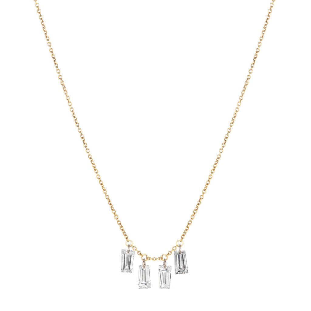 23 Floating Diamond Necklaces for Every Occasion | Who What Wear