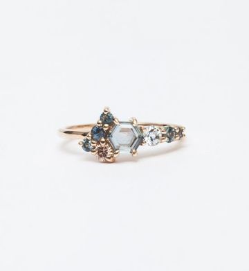 These 16 Hexagon Engagement Rings Will Be Taking Over | Who What Wear