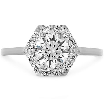 These 16 Hexagon Engagement Rings Will Be Taking Over | Who What Wear