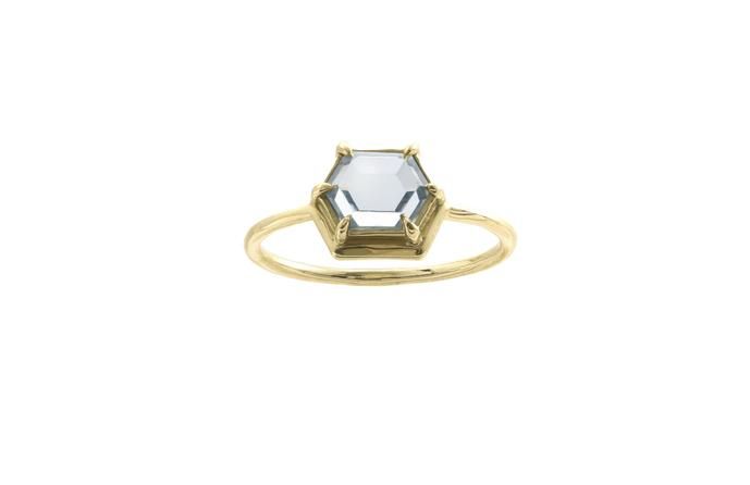 These 16 Hexagon Engagement Rings Will Be Taking Over | Who What Wear