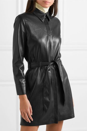 The 30 Best Leather Outfits to Wear This Spring | Who What Wear