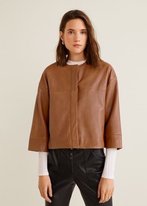 The 30 Best Leather Outfits to Wear This Spring | Who What Wear