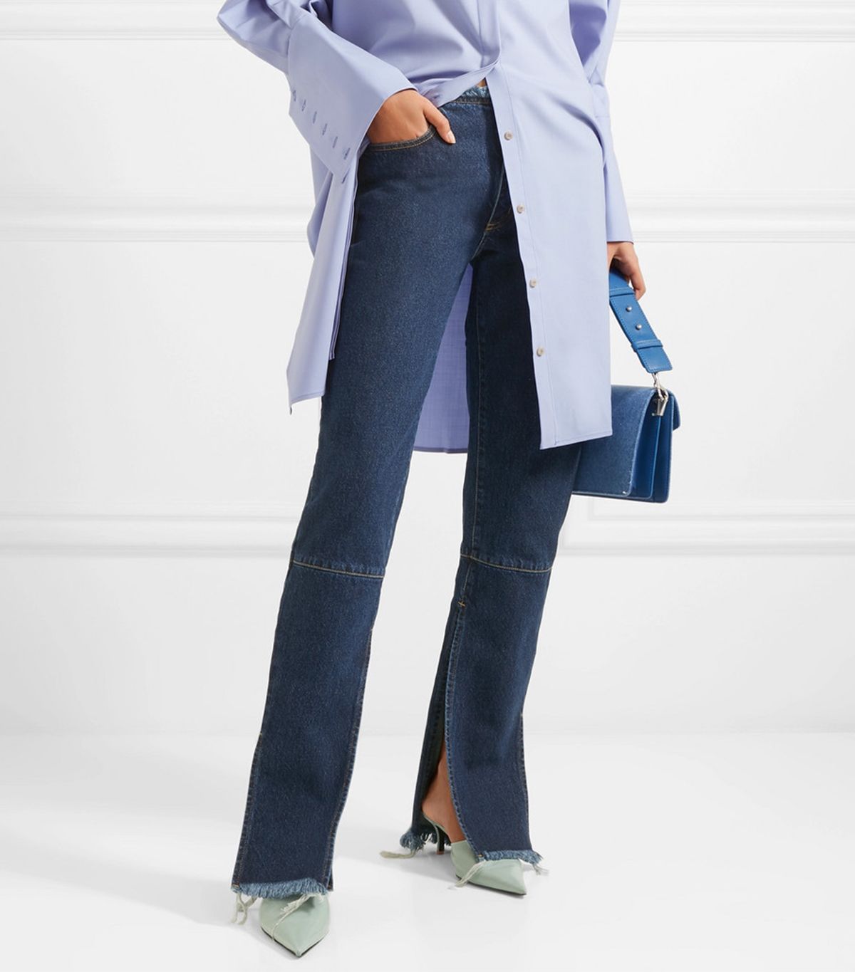 The 16 Best Split-Hem Skinny Jeans for Your Ankle Boots | Who What Wear