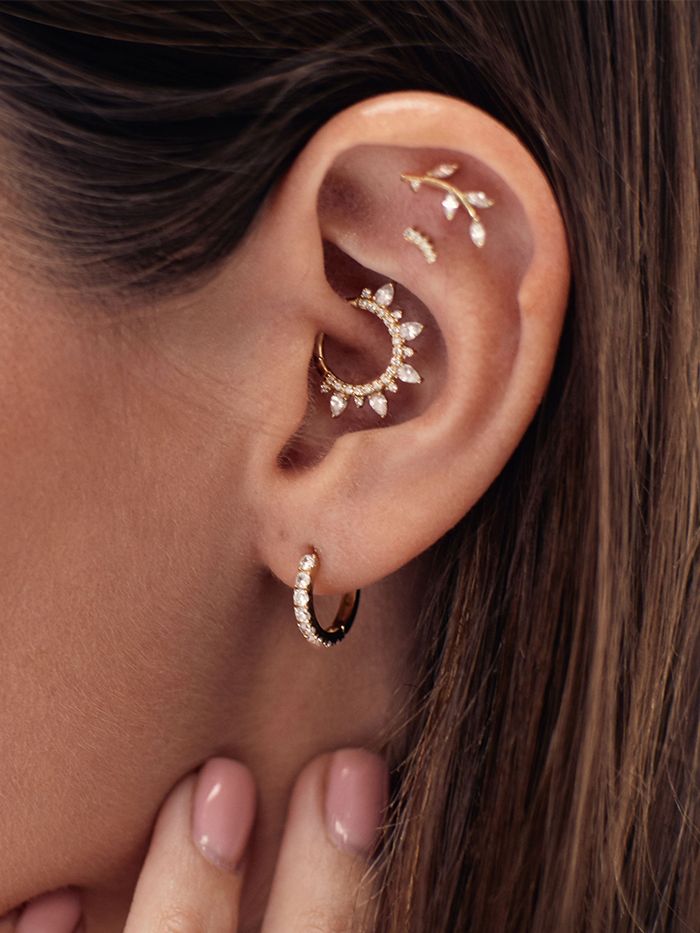 13 Chic Types of Ear Piercings, Plus Their Pain Levels | Who What Wear UK