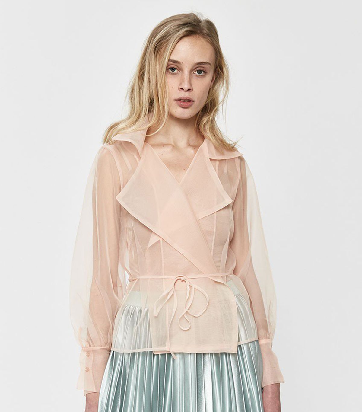 The Best Sheer Silk Organza Blouses to Buy Now | Who What Wear