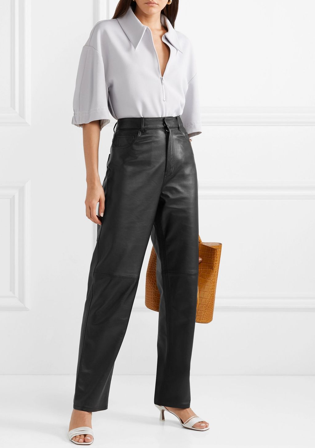 The Long Pants Trend That Just Canceled Your Cropped Pairs | Who What Wear