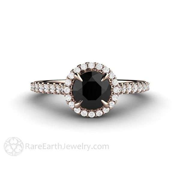 25 Stunning Black Diamond Engagement Rings | Who What Wear