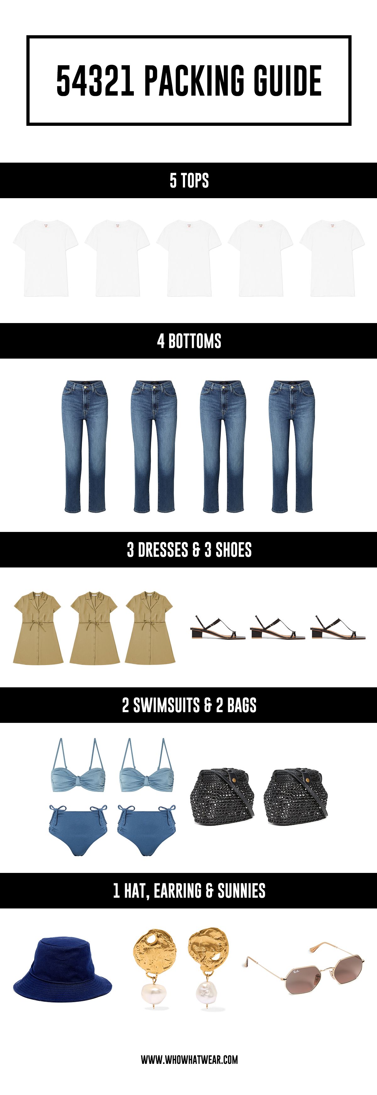 The Secret to Becoming a Light Packer Is 54321 | Who What Wear