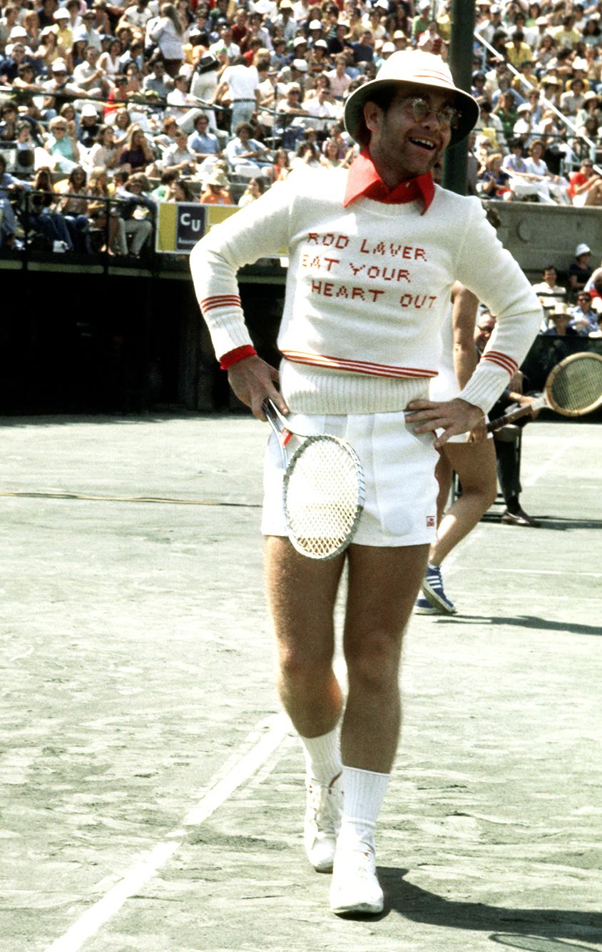 Vintage Photos of Celebrities Playing Tennis Outfits | Who What Wear