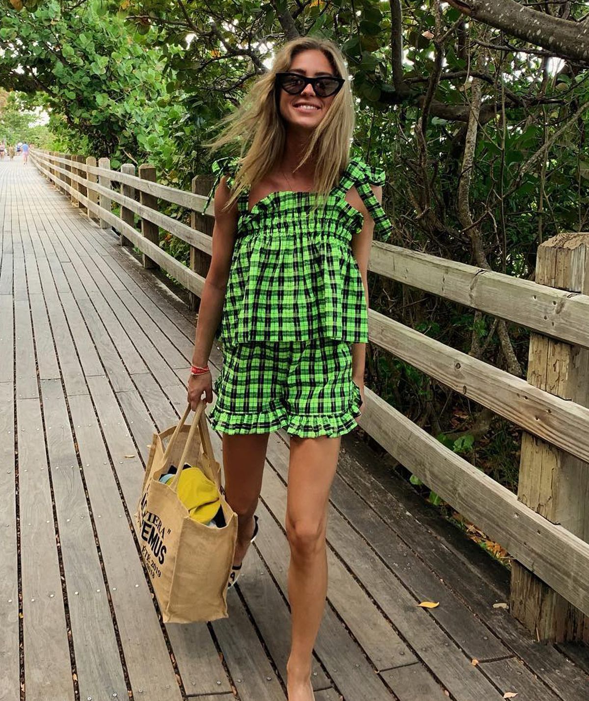 Green Gingham: The One Print That Will Define Summer 2019 | Who What Wear