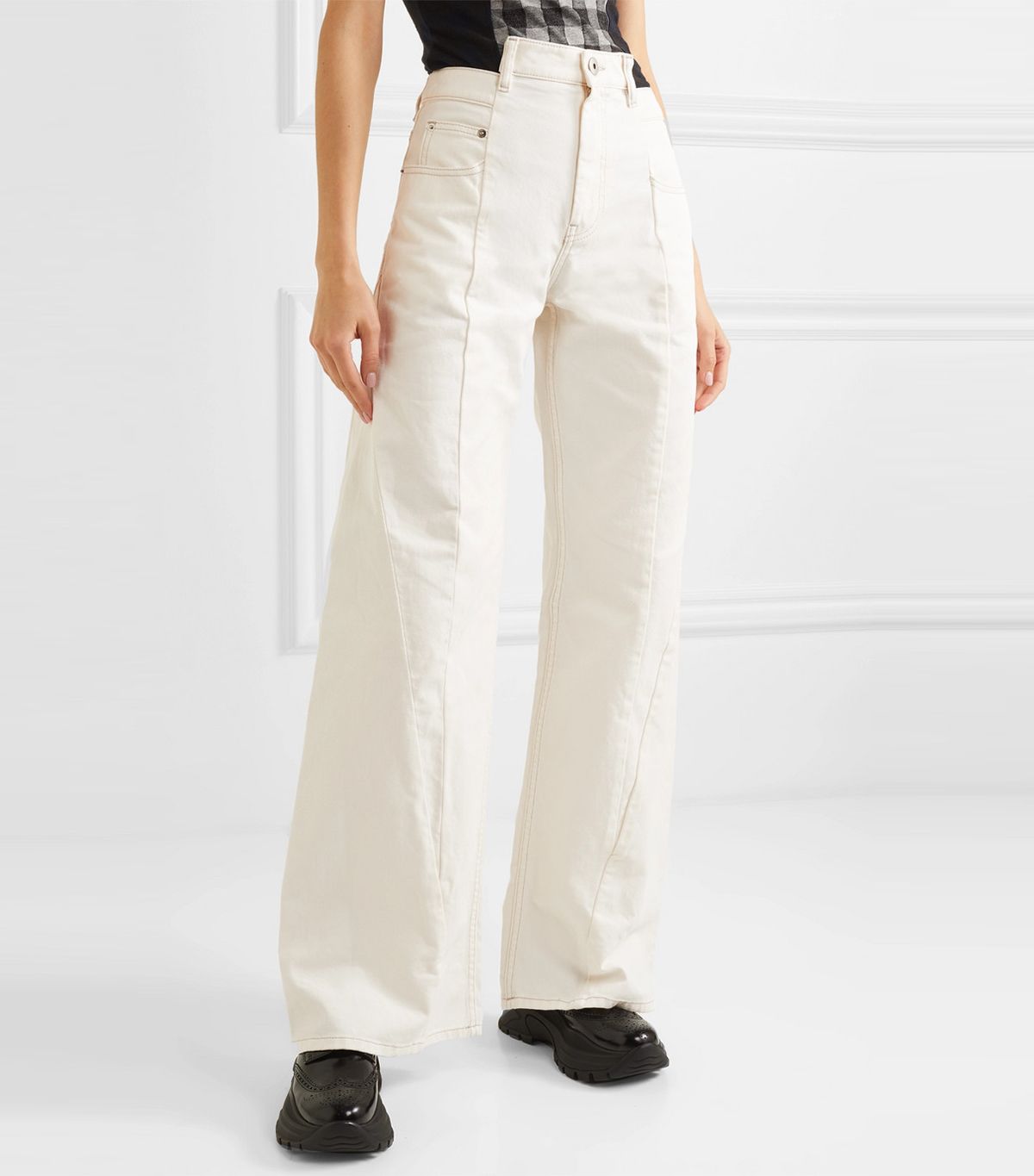 Off-White Jeans Are the Most Underrated Denim Trend of 2019 | Who What Wear