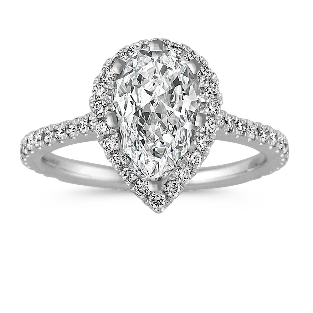 25 Pear-Shaped Engagement Rings for the Unique Bride | Who What Wear