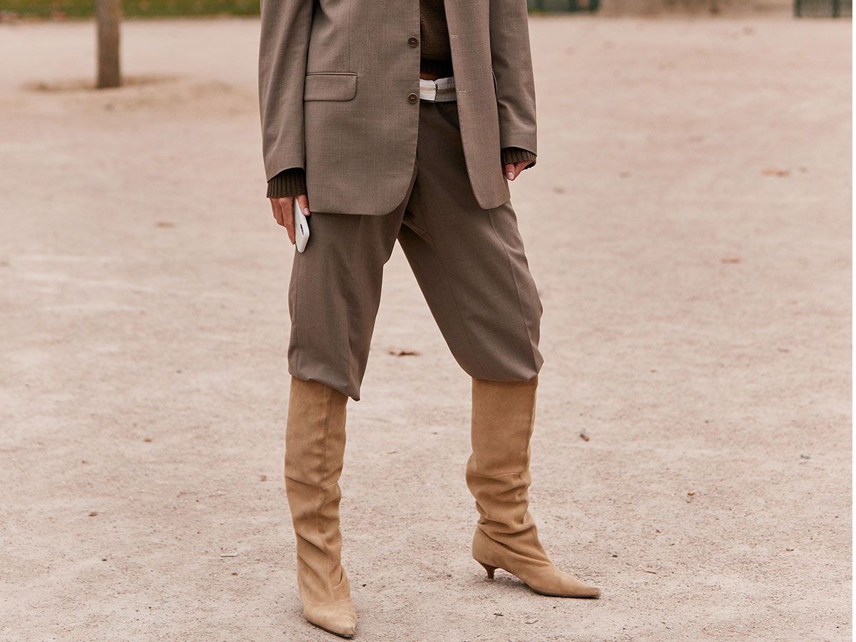 5 Ways to Style Tan-Boot Outfits This Season | Who What Wear