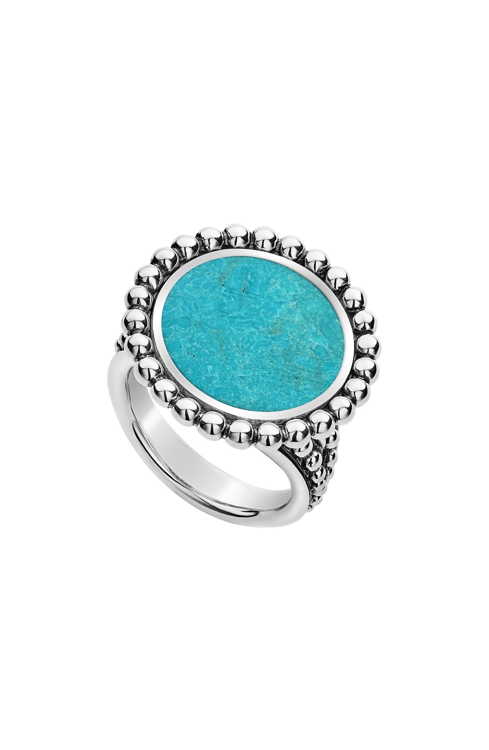 21 Turquoise Engagement Rings for the Bold Bride | Who What Wear