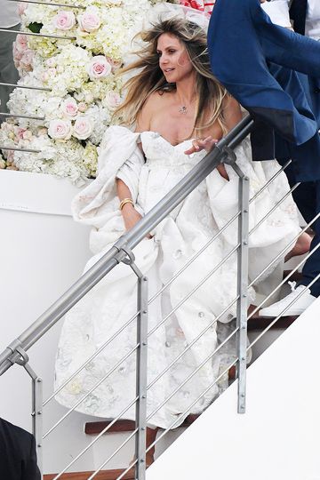 See Heidi Klum's Wedding Dress for Her Italian Nuptials | Who What Wear