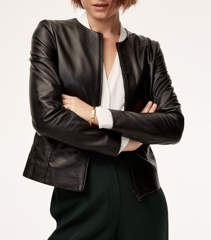 The 15 Best Leather Clothing Pieces for Women | Who What Wear