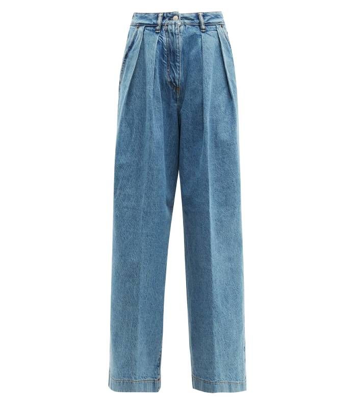 French Women Love High-Rise Wide-Leg Jeans | Who What Wear