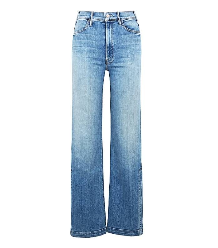 French Women Love High-Rise Wide-Leg Jeans | Who What Wear