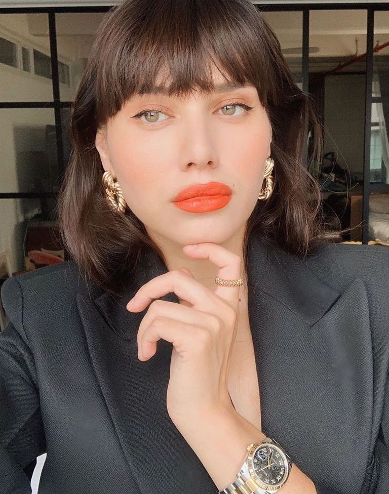 The Best Full Fringe Hairstyles and How to Pull Them Off | Who What Wear