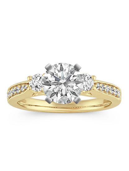 20 Pavé Engagement Ring That Are Simply Stunning | Who What Wear