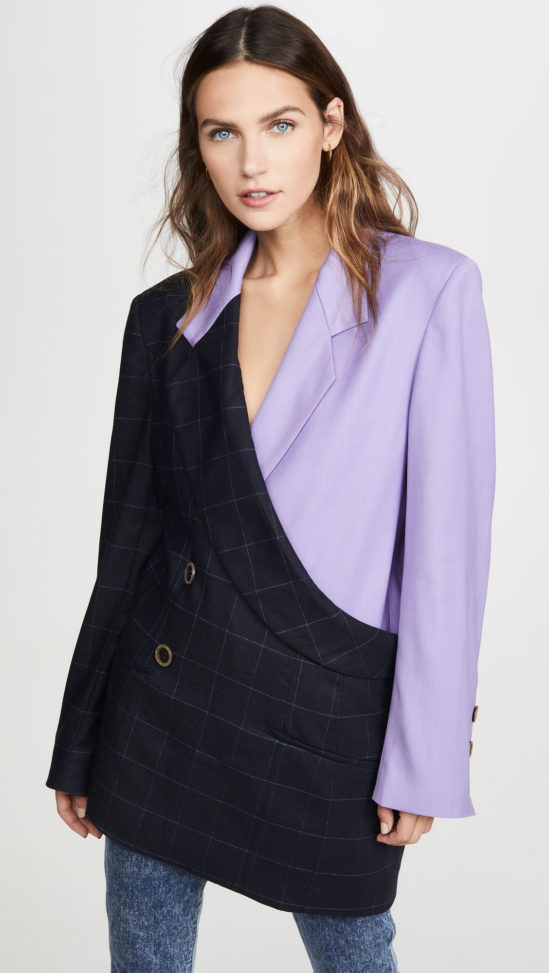 Spliced-Fabric Is the Micro Fashion Trend That's Everywhere | Who What Wear