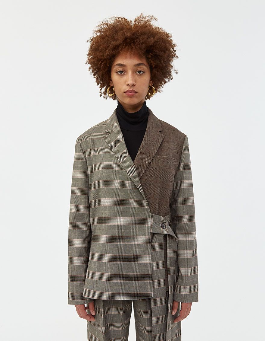 Spliced-Fabric Is the Micro Fashion Trend That's Everywhere | Who What Wear