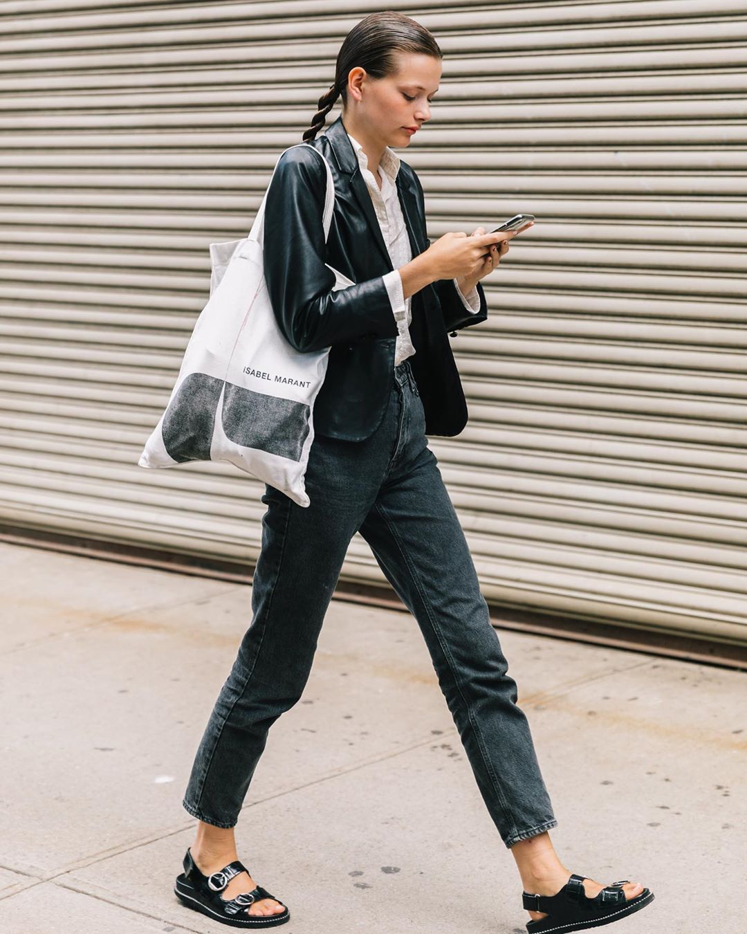 Double-Band Braids: The Hair Trend That's Going Viral | Who What Wear