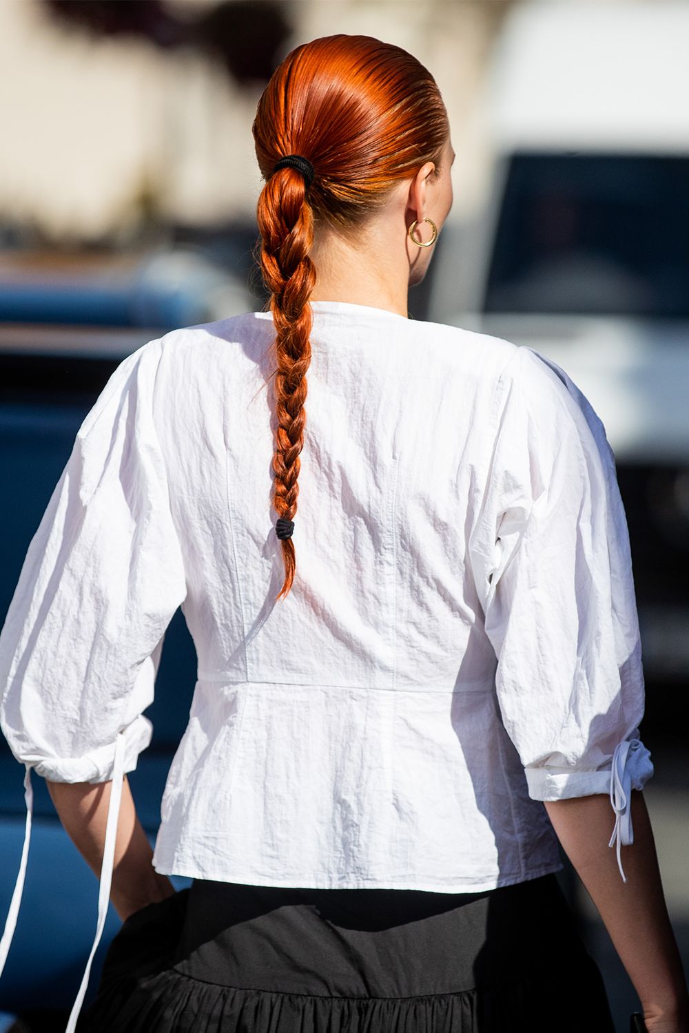 Double-Band Braids: The Hair Trend That's Going Viral | Who What Wear