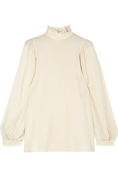 16 High-Neck Blouses That Look So Sophisticated | Who What Wear