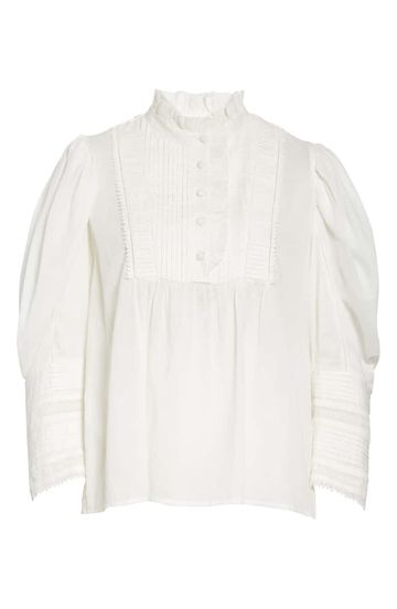 16 High-Neck Blouses That Look So Sophisticated | Who What Wear