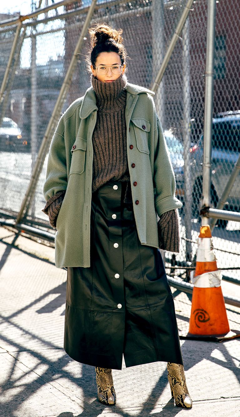 10 Layered Outfits for When It's Freezing Out | Who What Wear