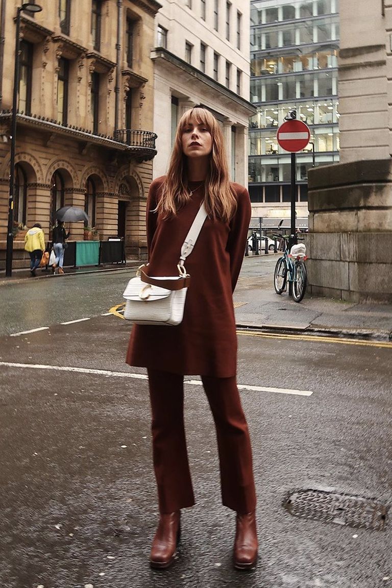 How to Wear Dresses Over Trousers | Who What Wear