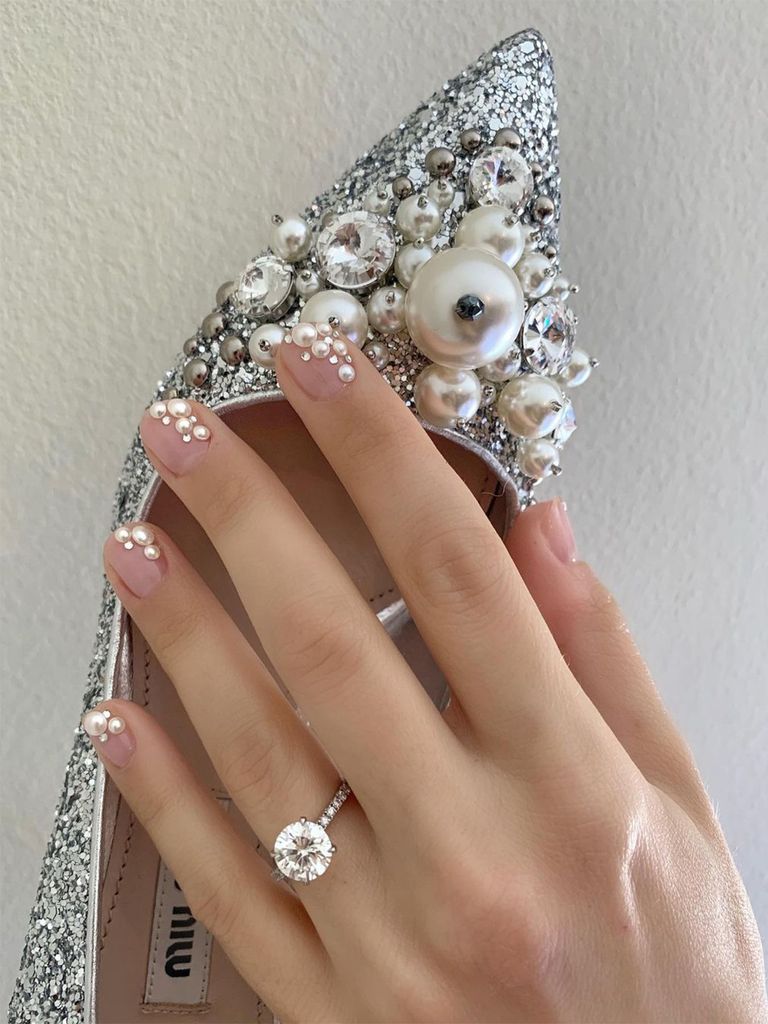 The 16 Best White and Silver Nails We've Seen on Instagram | Who What Wear