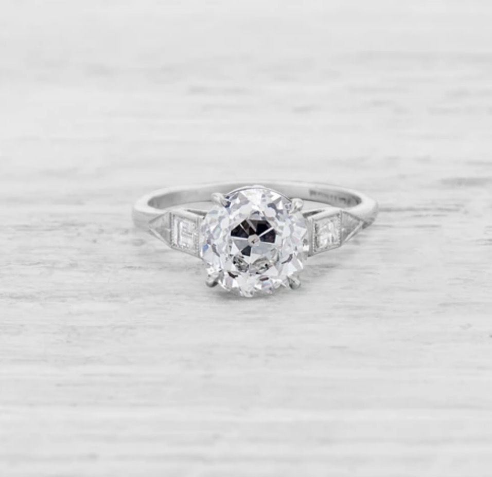25 Stunning Art Deco Engagement Rings | Who What Wear
