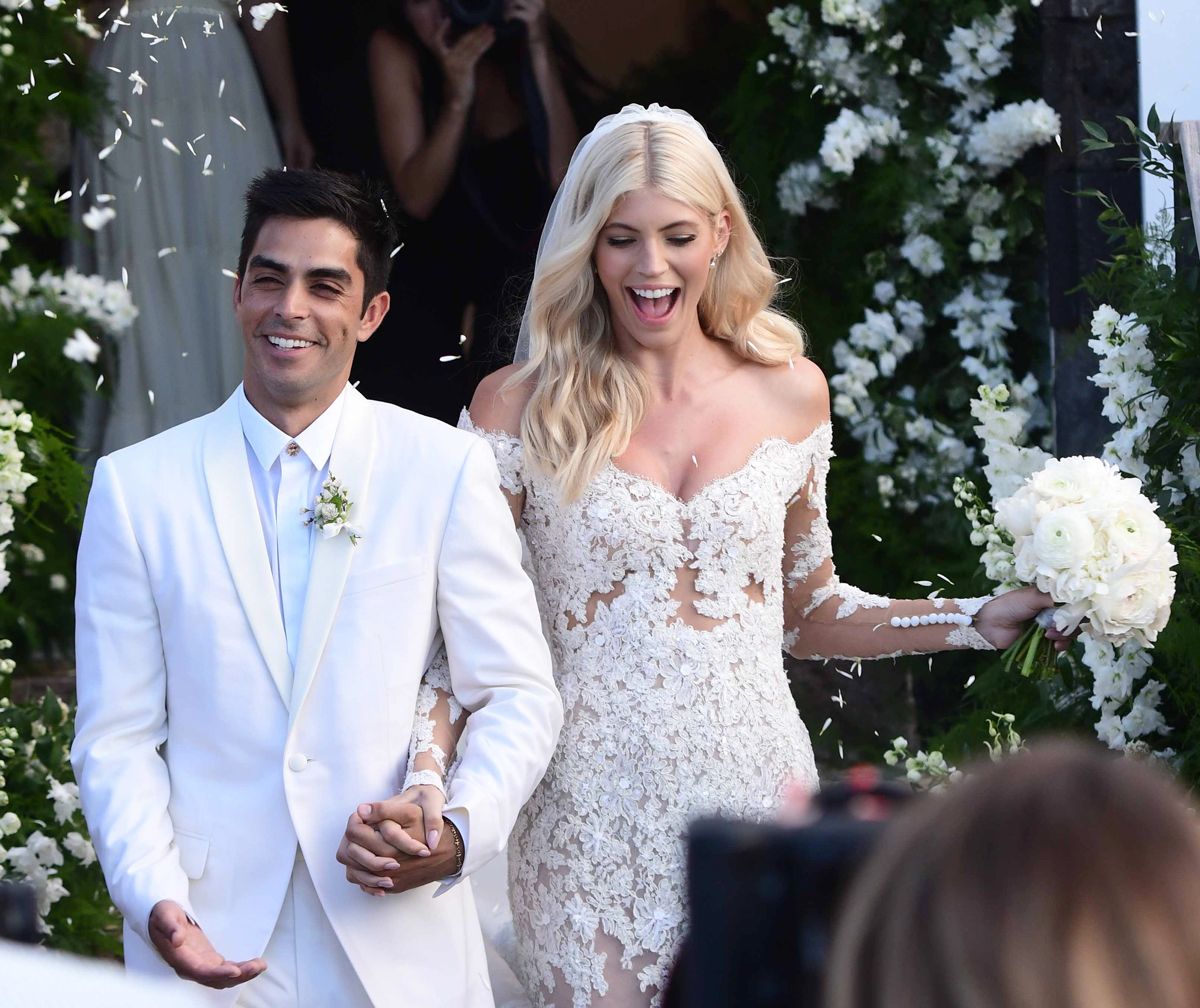 Devon Windsor Just Got Married in a Sheer Wedding Dress | Who What Wear