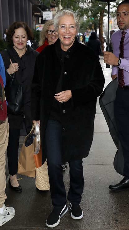 Emma Thompson Style: Her Best Recent Outfits | Who What Wear