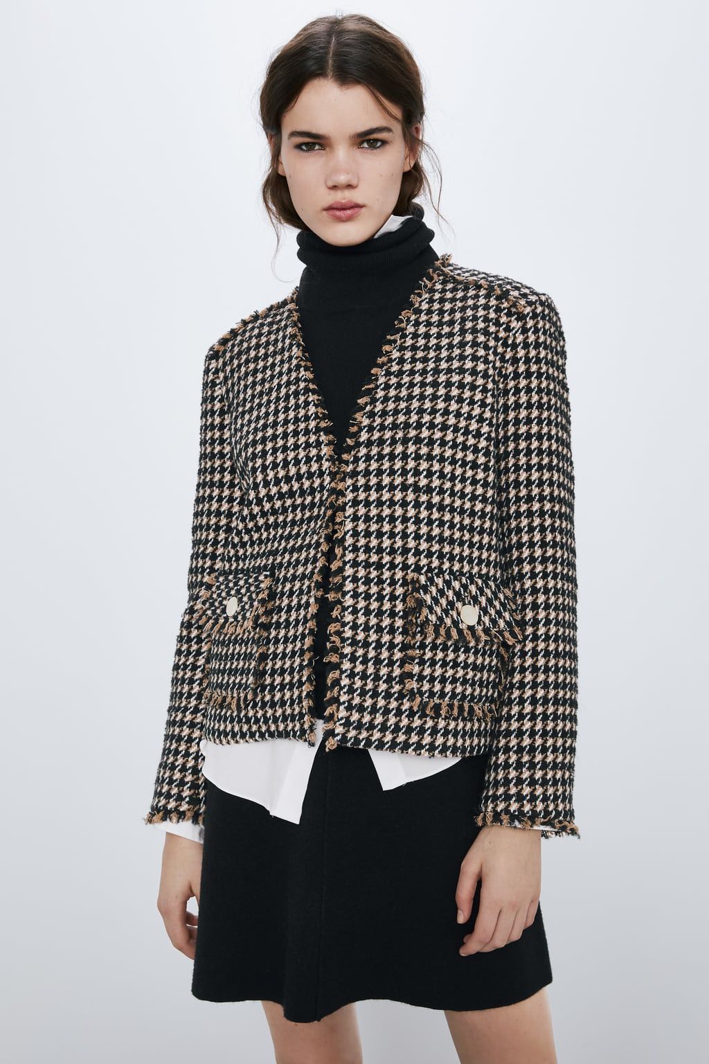 Blazers Without Lapels Are the Season's Biggest Trend | Who What Wear