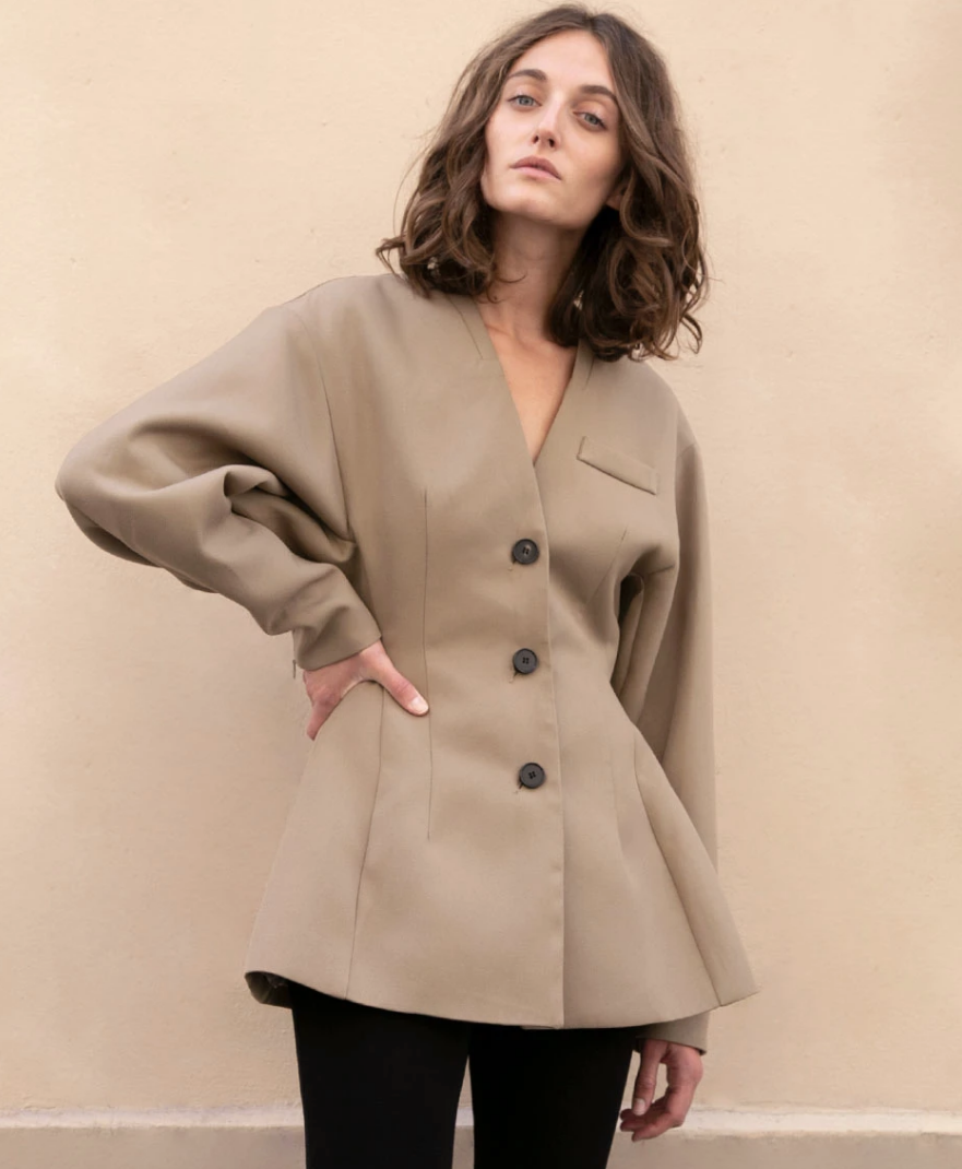Blazers Without Lapels Are the Season's Biggest Trend | Who What Wear
