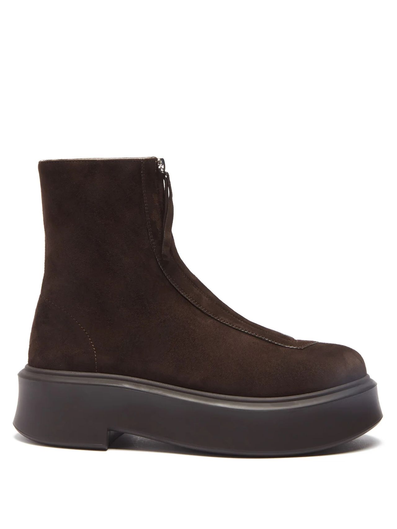 The Row Zip-Up Boots Are Back For Winter 2024 | Who What Wear