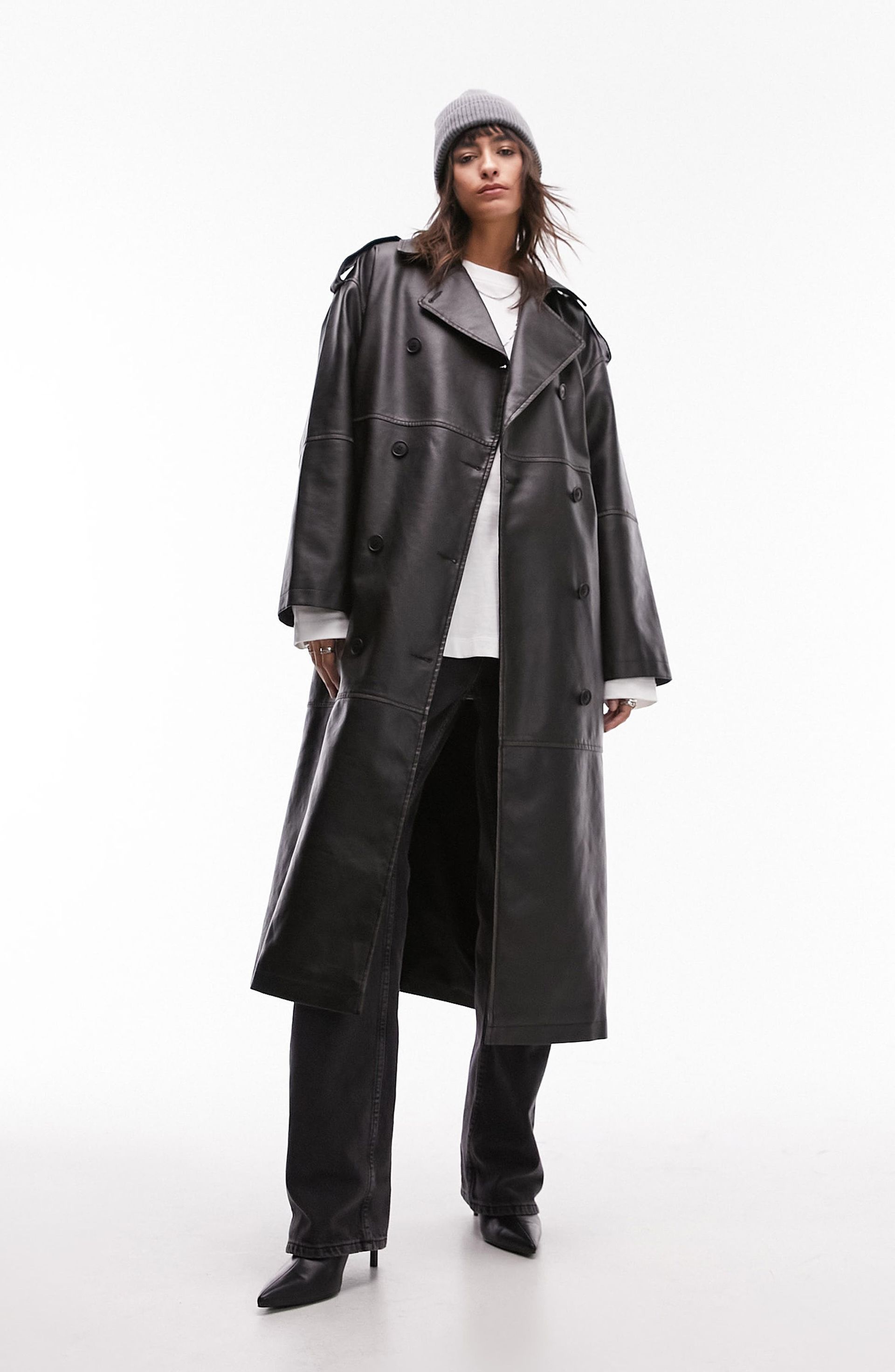 The Best Leather Trench Coats on the Internet | Who What Wear