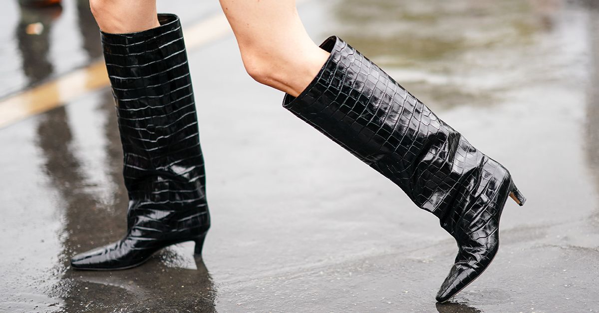 Cheap black boot store