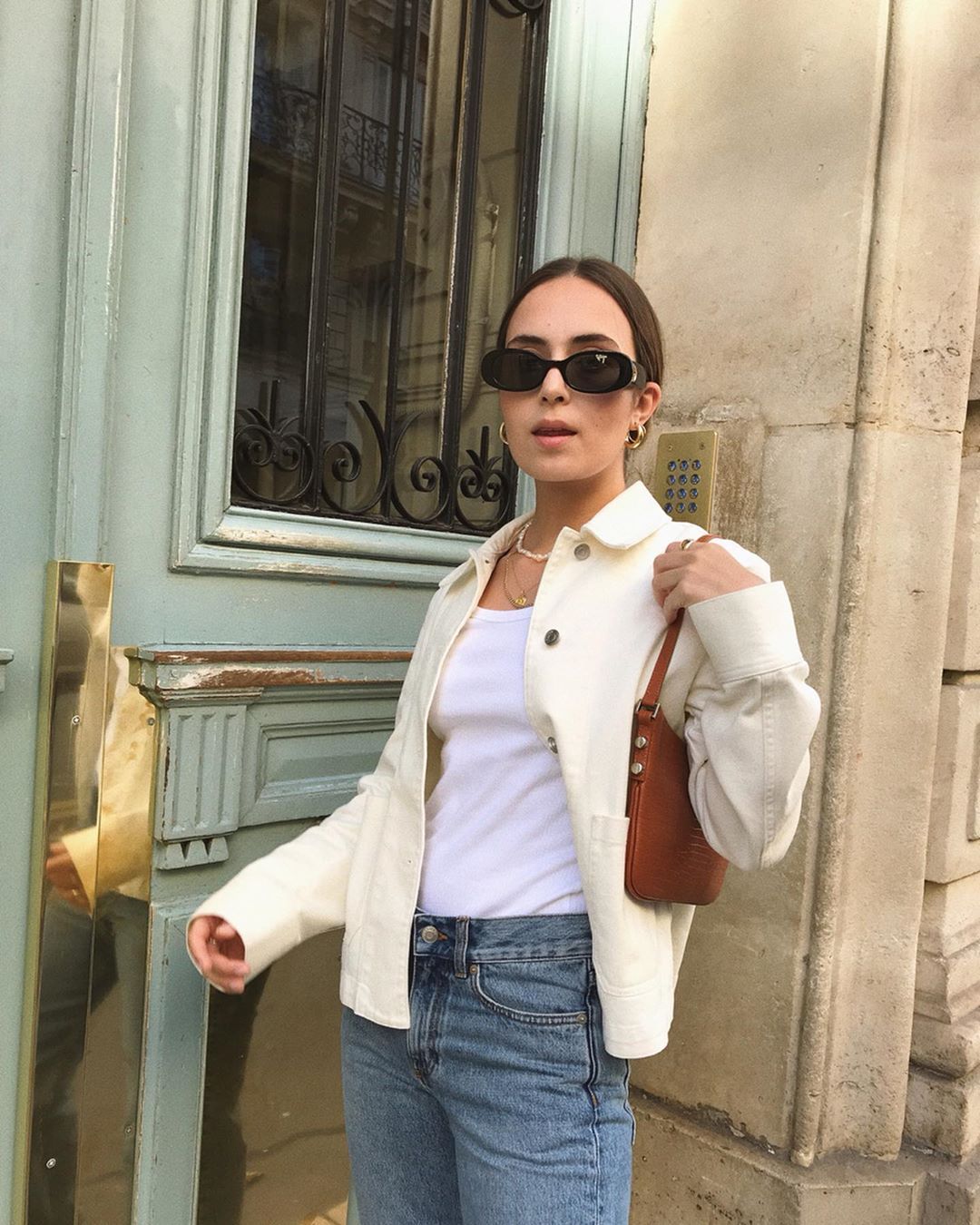 The Chicest Centre Parting Hairstyles to Update Your Look | Who What Wear