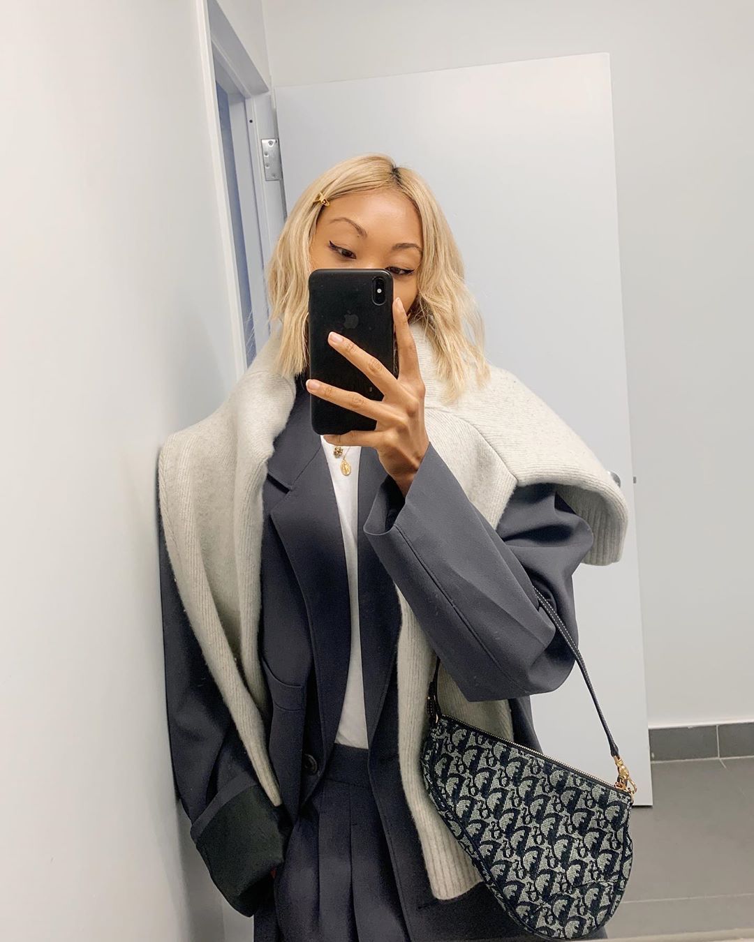 The Chicest Centre Parting Hairstyles to Update Your Look | Who What Wear