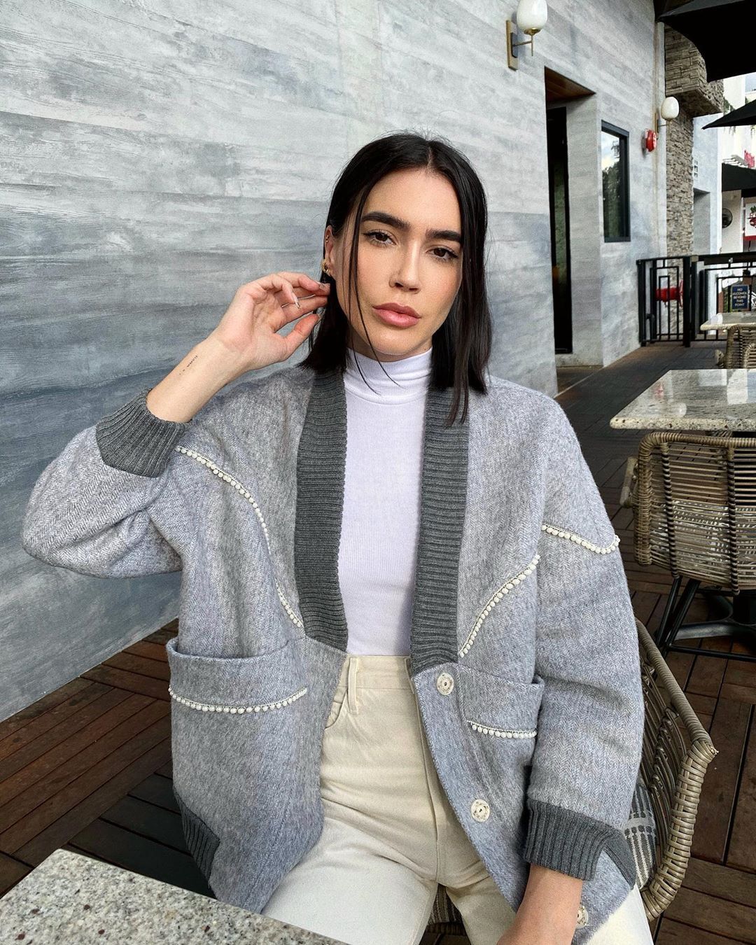 The Chicest Centre Parting Hairstyles to Update Your Look | Who What Wear