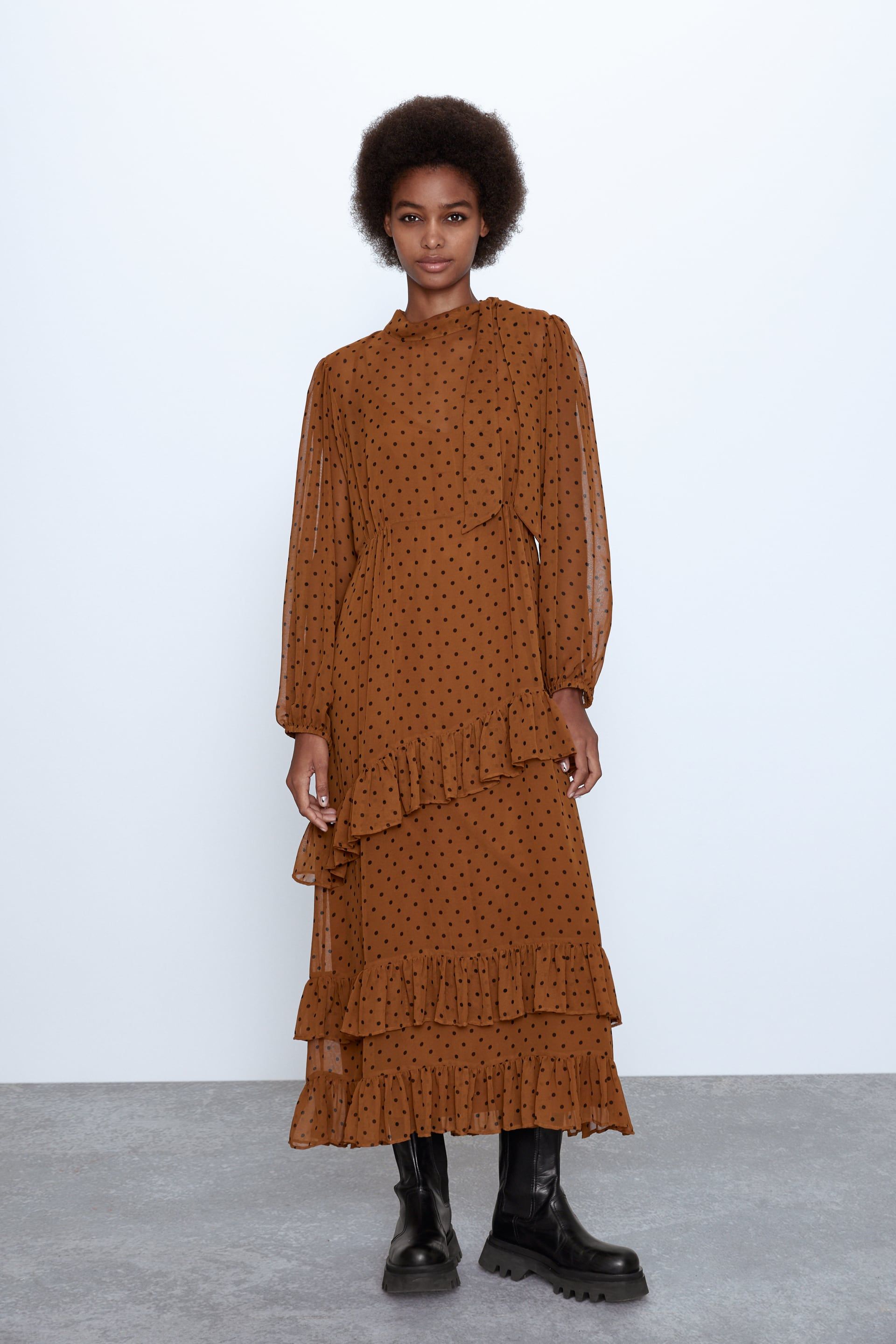 23 of the Best-Selling Dresses at Zara Right Now | Who What Wear